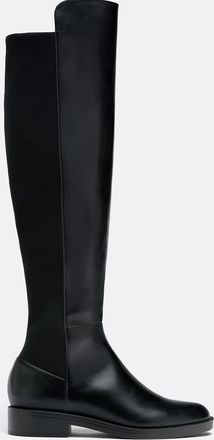 Stradivarius bottes cavali&egrave;res au-dessus du genou noires