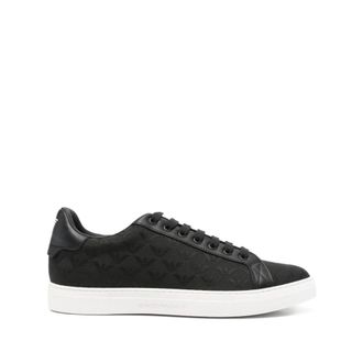 Emporio Armani Herren, Schuhe, Schwarzk, 40 1/2 EUGr&ouml;&szlig;e