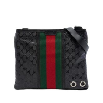 Gucci Pre-owned Vintage Crossbody Bag - - Pre-owned - Damen - Schwarzk - ONE SIZE