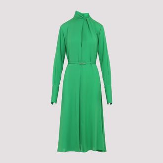 Tom Ford Robe midi en soie lav&eacute;e Tom Ford