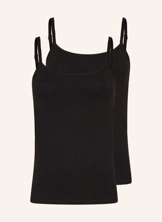 Falke 2er-Pack Tops Daily Comfort schwarz