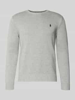 Polo Ralph Lauren Strickpullover mit gerippten Abschlüssen