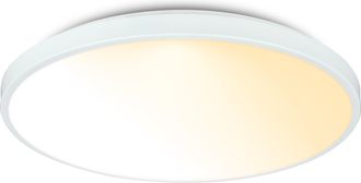 Briloner LED Deckenlampe mit Fernbedienung, dimmbar, Dekorblende, warmwei&szlig; bis neutralwei&szlig;, LED Lampe, Deckenleuchte, Wohnzimmerlampe, K&uuml;chenlampe, Deckenbeleu