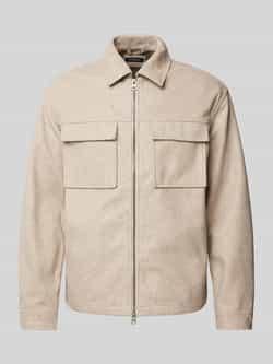 Mc Neal Relaxed Fit Hemdjacke mit Zweiwege-Rei&szlig;verschluss