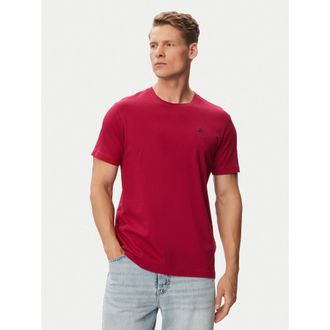 Beverly Hills Polo Club T-Shirt P-SS26M-TS41740 Dunkelrot Regular Fit