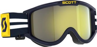 Scott Scott 89X Era MX Goggle Cross/MTB Brille blau/gelb chrom