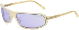 Tom Ford Addison-02 Sonnenbrille - - Accessories - unisex - Beige - 64 MM