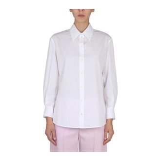 Alexander McQueen Damen, Blusen & Hemden, Wei&szlig;, MGr&ouml;&szlig;e