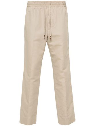 Brioni pantalon chino &agrave; coupe fusel&eacute;e - Tons neutres