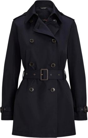 Ralph Lauren Femme, Manteaux, Bleu, Taille: 42 FR DB BLT Tr30 Trench Coat
