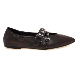 Ash Britney Pointed Ballerina - - Shoes - Damen - Schwarzk - 36 EU
