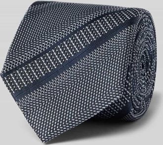 Willen Krawattenfabrik Krawatte aus Seide im Allover-Look (7,5 cm)