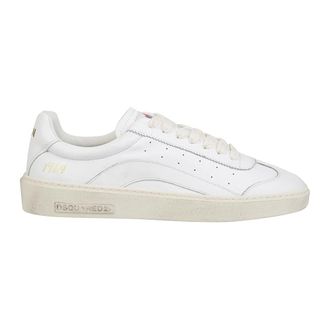Dsquared2 Homme, Chaussures, Blanc, Taille: 43 EU Rider Baskets