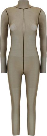 Norma Kamali Femme, Combinaisons et Ensembles, Vert, Taille: 38 FR Combinaison Turtle