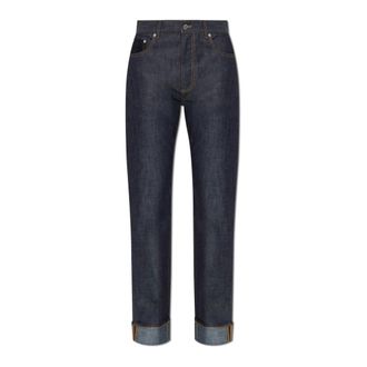Bottega Veneta Jeans mit Logo - - Jeans - Damen - Blau - S