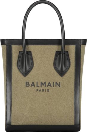 Balmain Femme, Sacs, Vert, Taille: ONE Size Tote Bags