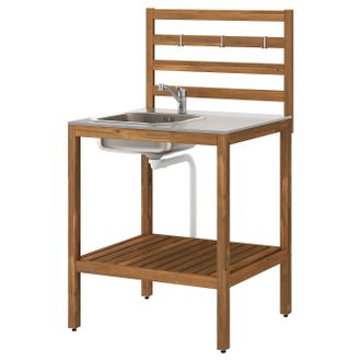 IKEA N&Auml;MMAR&Ouml; K&uuml;che mit Sp&uuml;leneinheit/au&szlig;en