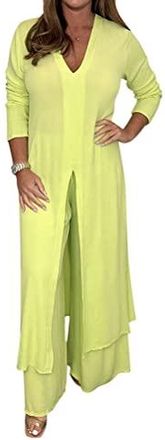 Onsoyours Ensemble de Surv&ecirc;tement Femme Combinaison Printemps &Eacute;t&eacute; Sweatshirt Pantalon de Joggings Tenue de Sport D&eacute;contract&eacute; Streetwear L&acirc;che Respirant T-Shirts