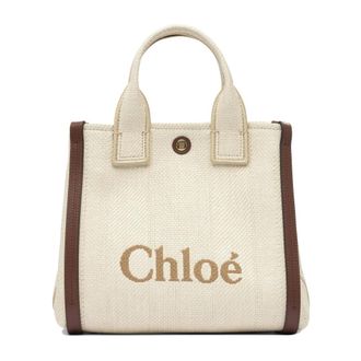 Chlo&eacute; Femme, Sacs, Beige, Taille: ONE Size Carry Tote Bag