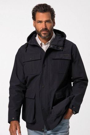 JP1880 Fieldjacket Regenjacke wasserdicht Kapuze verdeckter Zipper