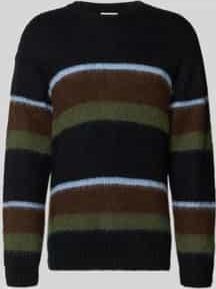 Carhartt Work in Progress Strickpullover mit gerippten Abschlüssen