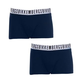 Dirk Bikkembergs Homme, Sous-v&ecirc;tements, Bleu, Taille: S Essential Cotton Boxer Briefs