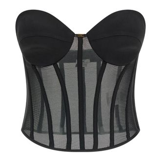 Elisabetta Franchi Damen, Unterw&auml;sche, Schwarzk, LGr&ouml;&szlig;e