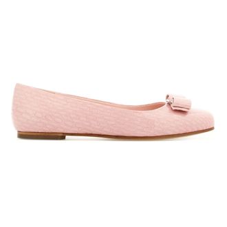 Ferragamo Femme, Chaussures, Rose, Taille: 39 EU Varina Rose Ballerines &Eacute;l&eacute;gantes