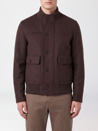 Lardini Bomberjacke aus Woll-Kaschmir-Mischung mit hohem Kragen