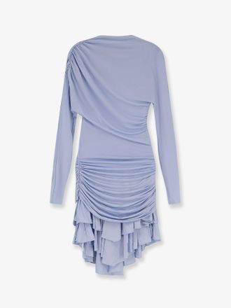 Self Portrait Gathered jersey mini dress - SELF PORTRAIT - gender_Woman