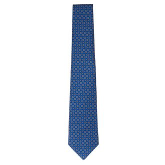 Kiton 8 CM Lineare Krawatte - - Accessories - Herren - Blau - ONE SIZE