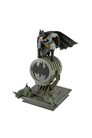 DC Led-Dekoleuchte Batman, Grau, Schwarz, Weiß, Kunststoff, 23.5x18.4x28 cm, Lampen & Leuchten, Innenbeleuchtung, Dekoleuchten