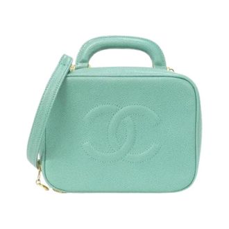 Chanel Pre-owned Caviar Skin Schultertasche - - Pre-owned - Damen - Gr&uuml;n - ONE SIZE