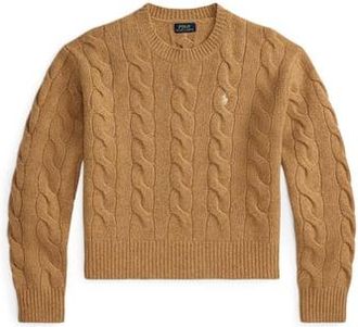 Polo Ralph Lauren Pull col rond en laine et cachemire