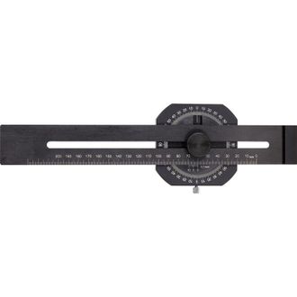 Fortis Pr&auml;zisions-Streichmass mit Gradmesser 200mm Fortis