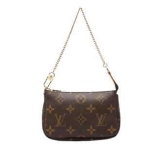 Louis Vuitton Mini Pochette Accessoires Pre-owned - Femme - Pre-owned - Brun - Taille: ONE Size