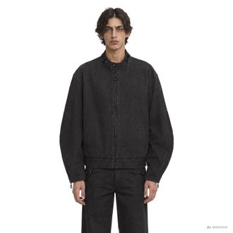Gucci Cotton Viscose Denim Jacket