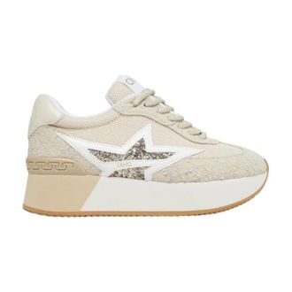 Liu Jo Femme, Chaussures, Beige, Taille: 38 EU Baskets Basses