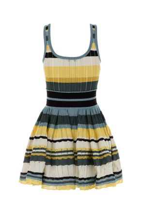 Alaia Dress Mini Dress - Multicolor