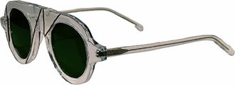 Masahiromaruyama Femme, Accessoires, Gris, Taille: 44 MM Mm/0078 No.3 Lunettes de soleil