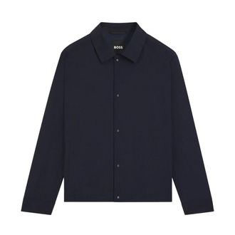HUGO BOSS Carper Coach Jacket - - Jackets - Herren - Blau - L