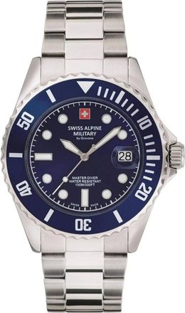 Swiss Alpine Military Homme, Accessoires, Bleu, Taille: ONE Size Watch 7053.1135