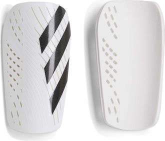 adidas Tiro Club Schienbeinschoner, Unisex, f&uuml;r Erwachsene, Wei&szlig;/Schwarz, Gr&ouml;&szlig;e M