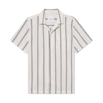 Les Deux Homme, Chemises, Beige, Taille: M Chemise &agrave; carreaux Dobby Mod&egrave;le Lukas