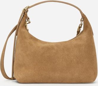 Arket Veloursledertasche -Beige