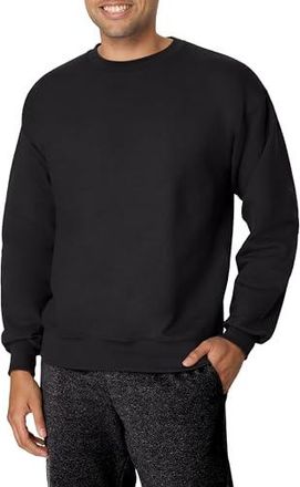 Hanes Mens Ultimate Heavyweight Fleece Sweatshirt, Black, 3X-Large