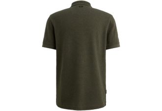 PME Legend Poloshirt Short Sleeve Polo Popcorn Jersey aus Baumwolle