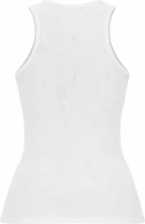 Vivienne Westwood Logo-Embroidered Vest - White