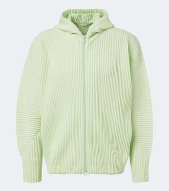 Homme Pliss&eacute; Issey Miyake Homme Pliss&eacute; Issey Miyake Sweat-shirt &agrave; capuche pliss&eacute; Monthly Colors: July