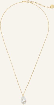 Pompidou Halsketten Elora Pearl By Glambou gold